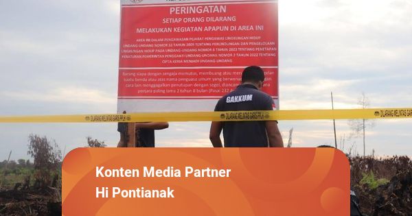 KLHK Segel Lahan Karhutla di Area 4 Perusahaan di Kalbar | kumparan.com